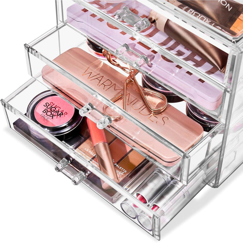 Makeup Organizer Case (4 Drawers) – Sorbus Beauty
