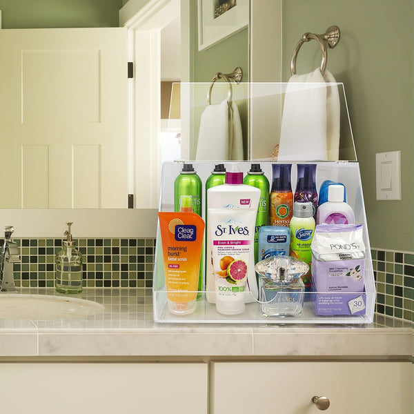 Slanted Lid Cosmetic Display Case (XL) – Sorbus Beauty